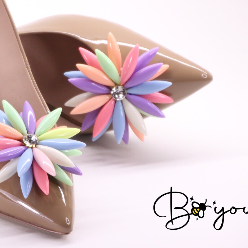 Flower Shoe Clips - Etsy