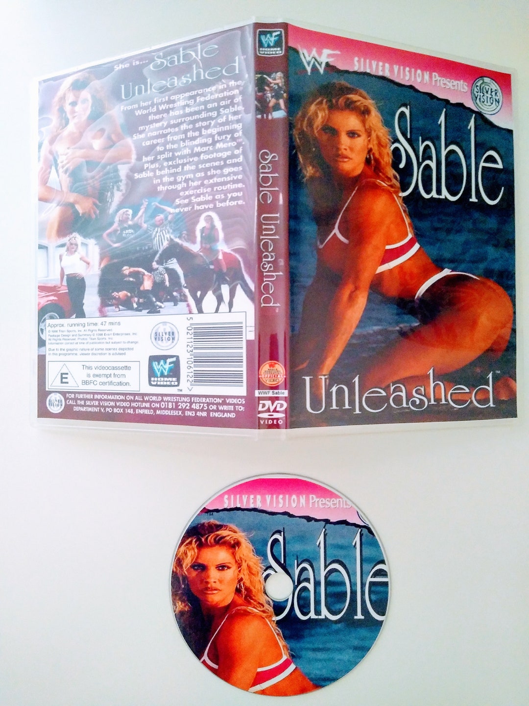 WWF 1998 SABLE DVD & Case - Etsy