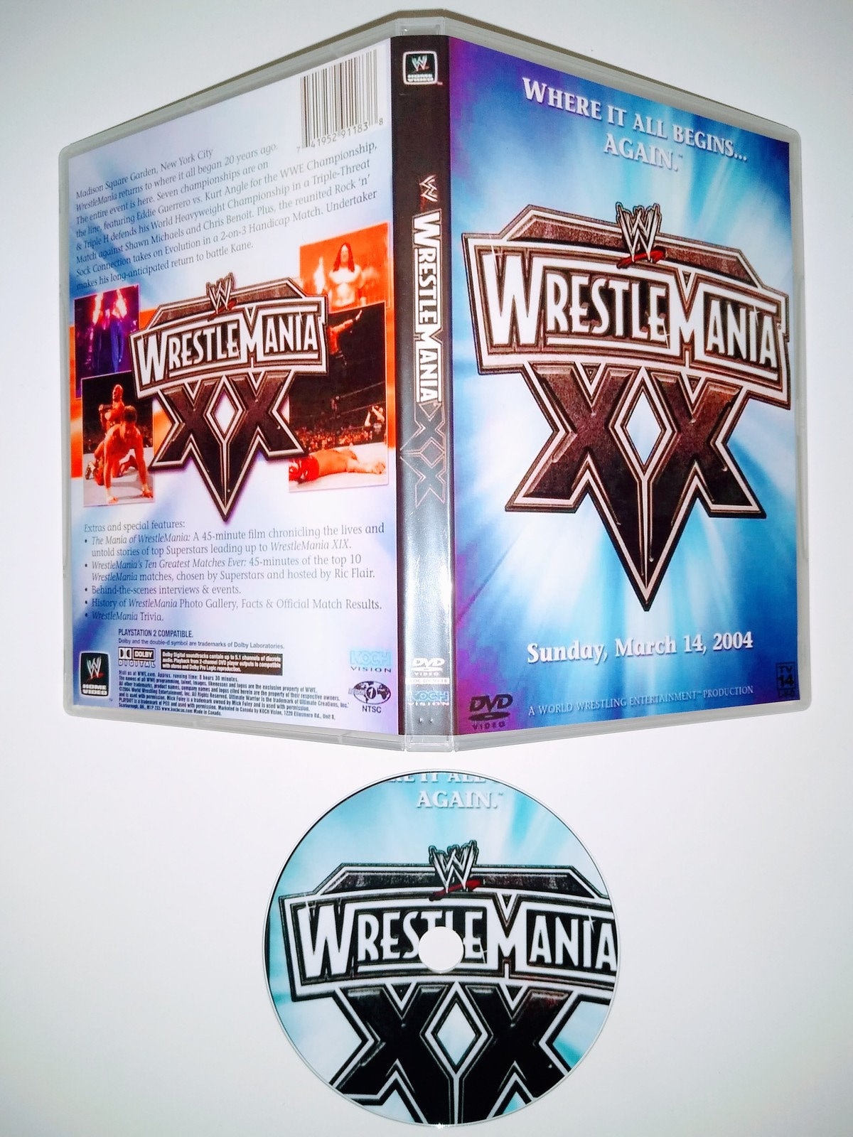Wrestlemania 20 Logo