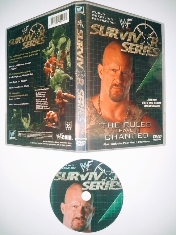 WWF 2000 SURVIVOR SERIES 14 Dvd & Case - Etsy