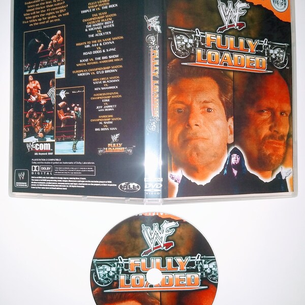 Wwf 1999 Dvd - Etsy