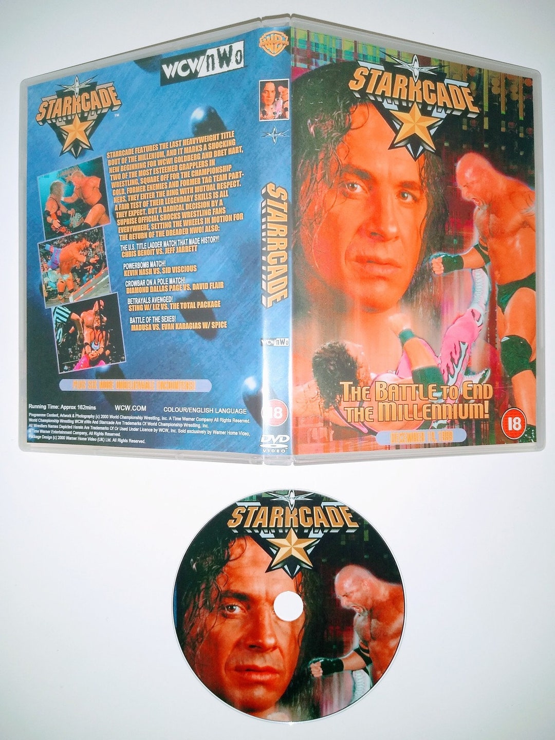 WCW 1999 STARRCADE 17 DVD & Case - Etsy