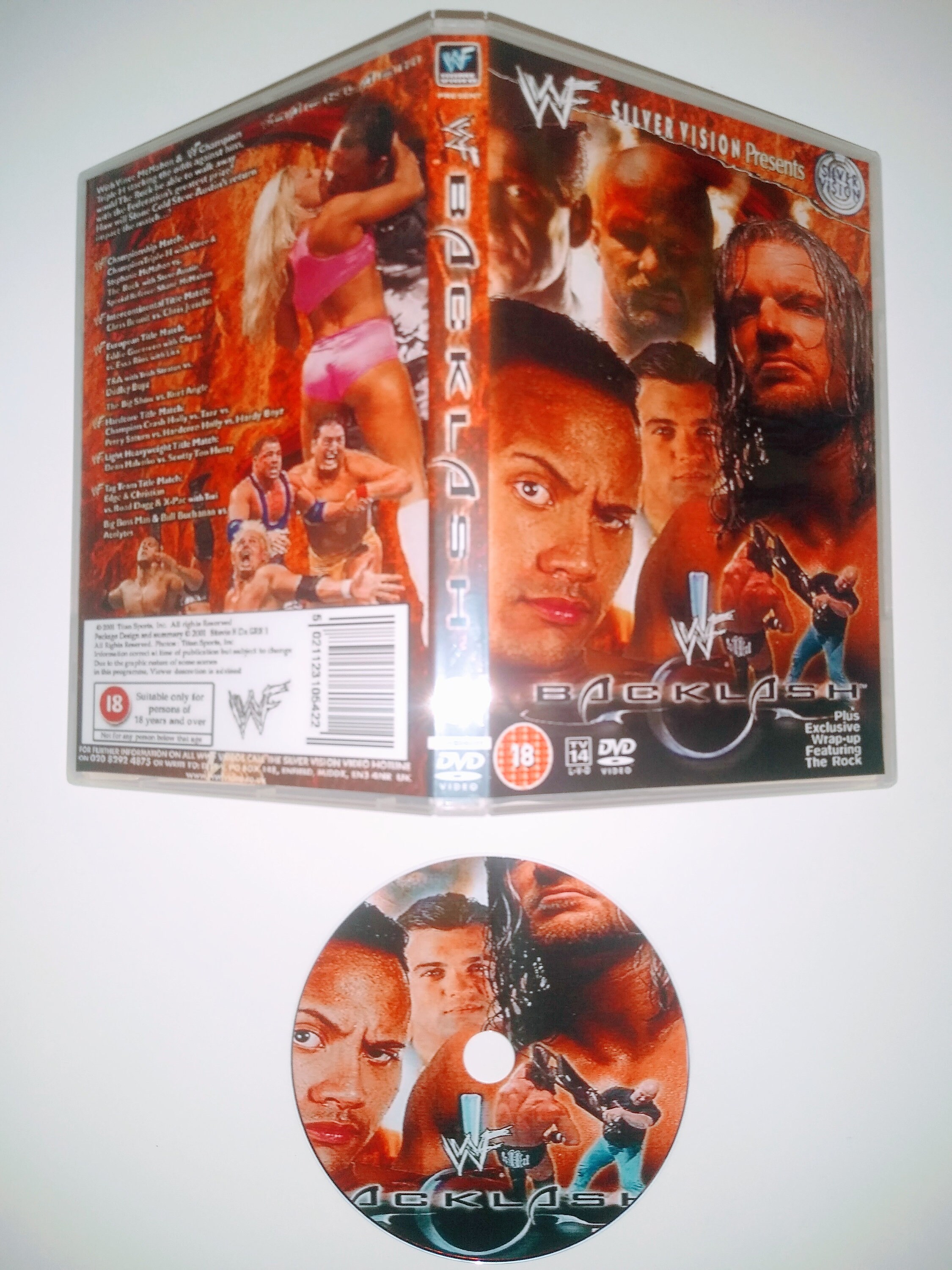 WWF 2000 BACKLASH 2 DVD & Case - Etsy
