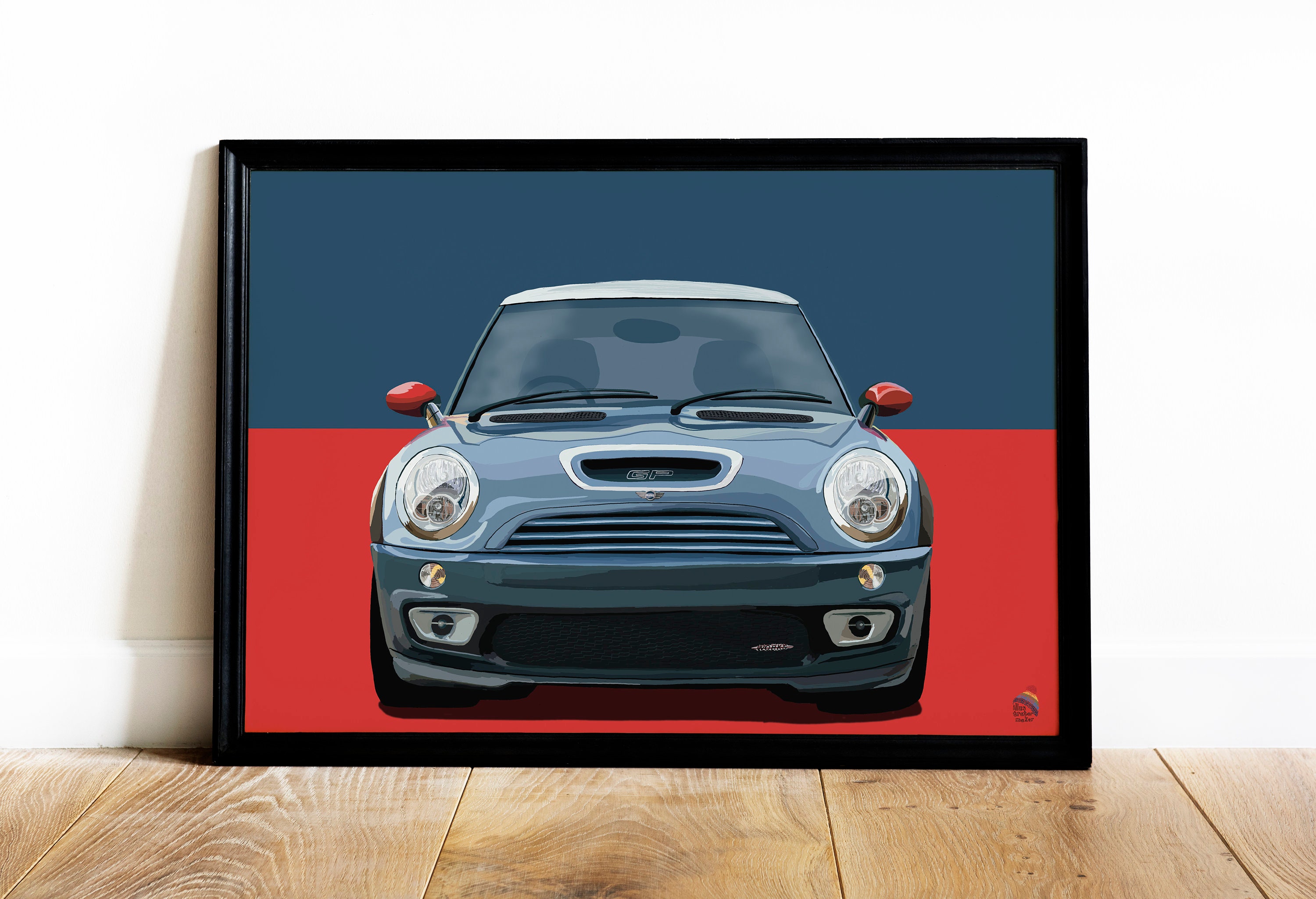 Mini John Cooper Works Art - R53 JCW GP - Illustration - Etsy UK