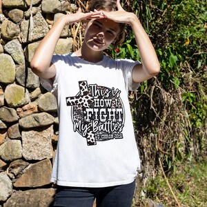 Cowhide Serape Western Png Cross Png This is How I Fight - Etsy