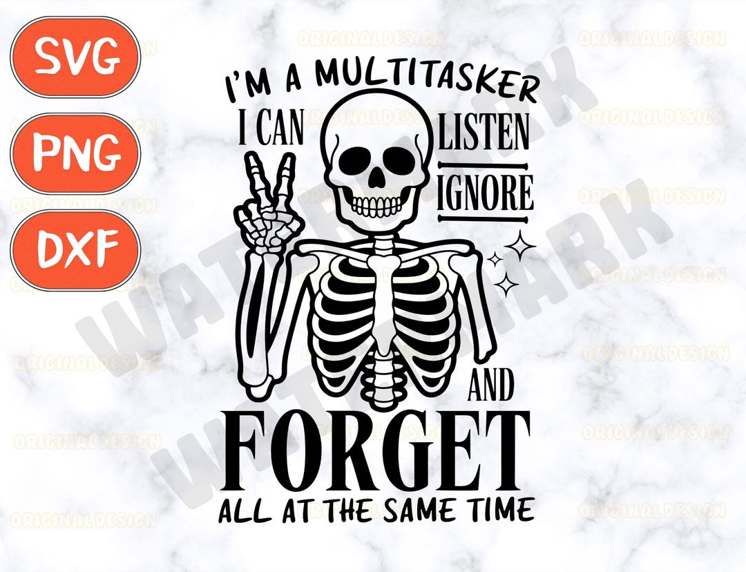 I'm a Multitasker Svg, Funny Multitasker Quote Svg, Sarcastic Svg ...