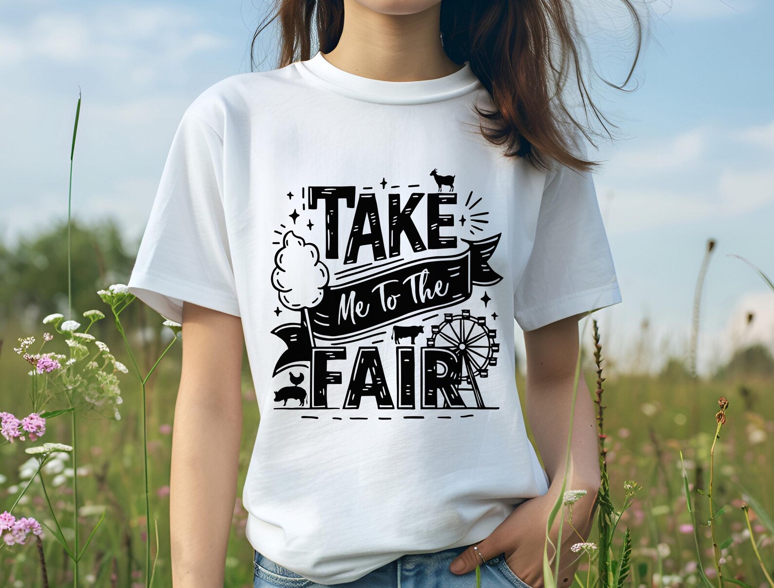 Take Me to the Fair SVG, County Fair Week Svg, Barn Life Svg, Livestock ...