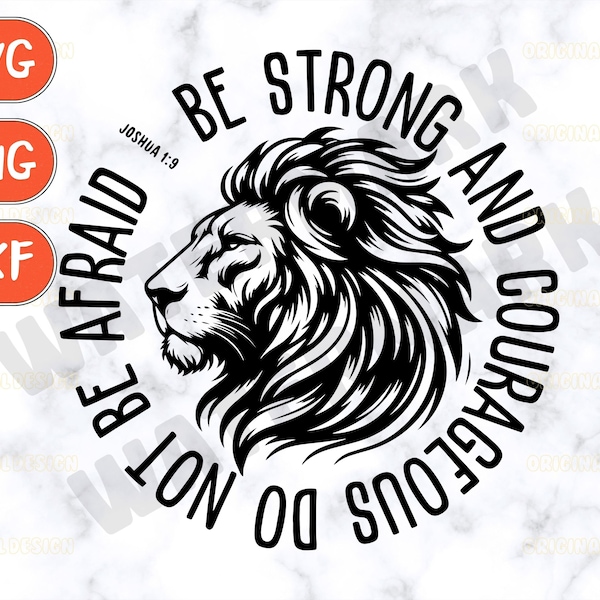 Joshua 1 9 Svg - Etsy