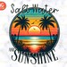 Salt Water Sunshine Png, Beach Png, Retro Summer Design, Trendy Summer ...