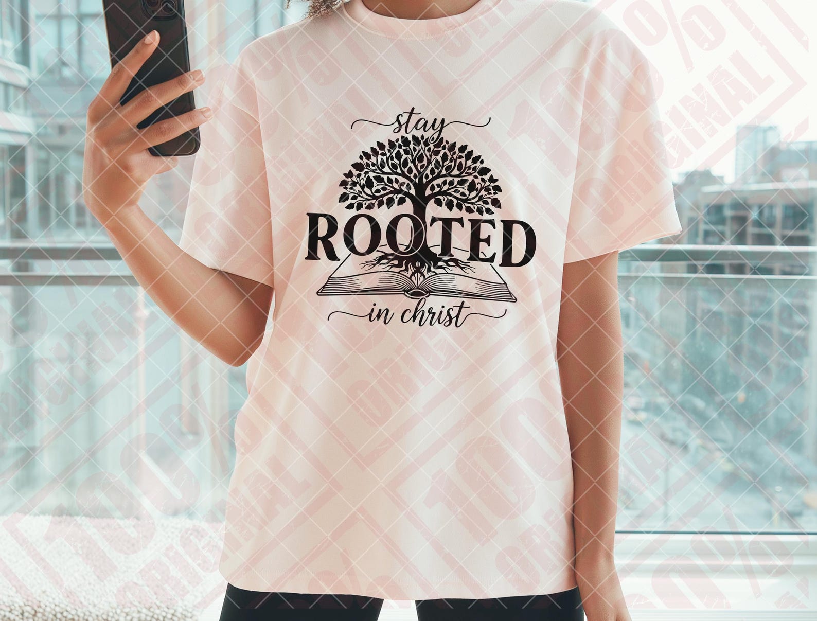 Stay Rooted in Christ SVG, Tree of Life PNG, Christian Faith Design ...