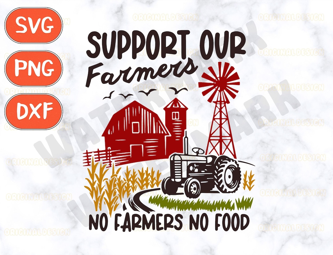 No Farmers No Food Svg, Farmer Decal Svg, American Rancher Svg, Farmer ...