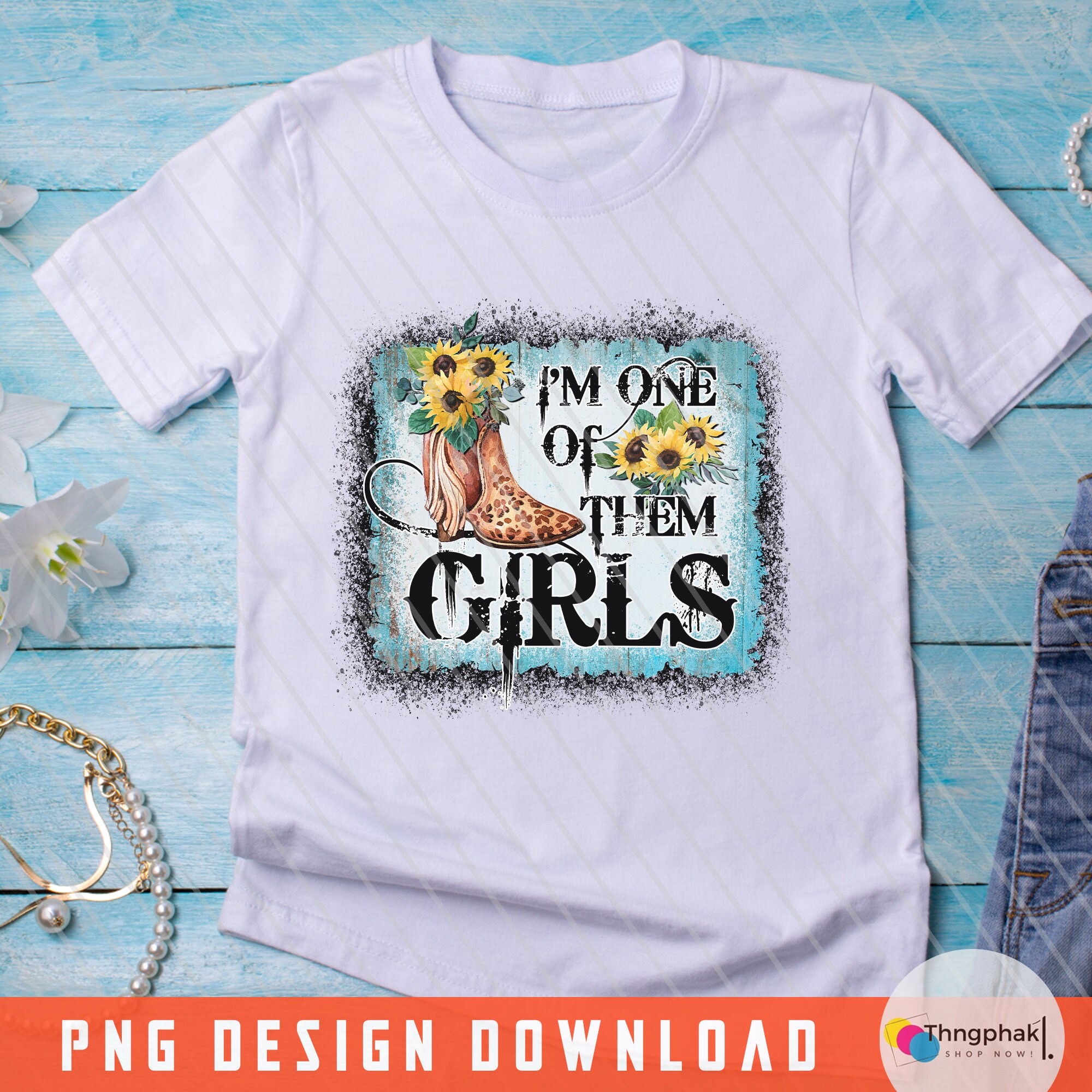 Western Png Western Png I'm One of Them Girls Png | Etsy