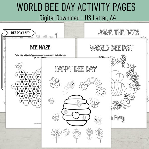 Happy Bee Day - Etsy