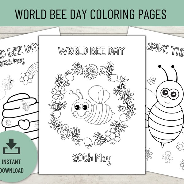 Happy Bee Day - Etsy