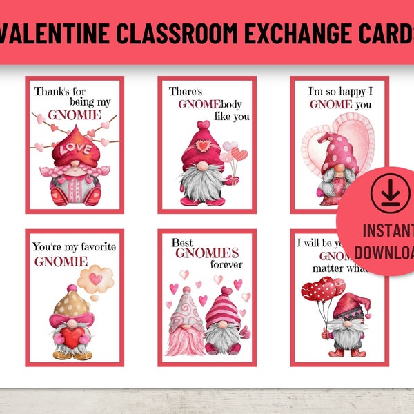 Gnomes Valentine - Etsy