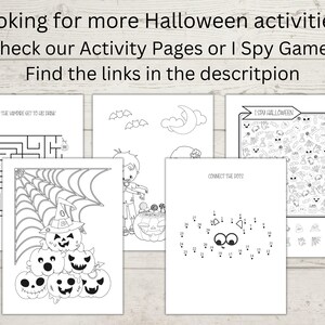 Halloween Dot Marker Printable Activity Pages, Halloween Do a Dot ...