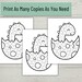 Dinosaur Dot Marker Printable Activity Pages, Do a Dot Coloring, Do a ...