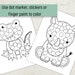 Safari Animals Dot Marker Printable Activity Pages, Do a Dot Coloring ...