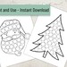 Christmas Dot Marker Printable Pages, Christmas Do a Dot Coloring ...