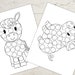 Farm Animals Dot Marker Printable Activity Pages, Do a Dot Coloring, Do ...