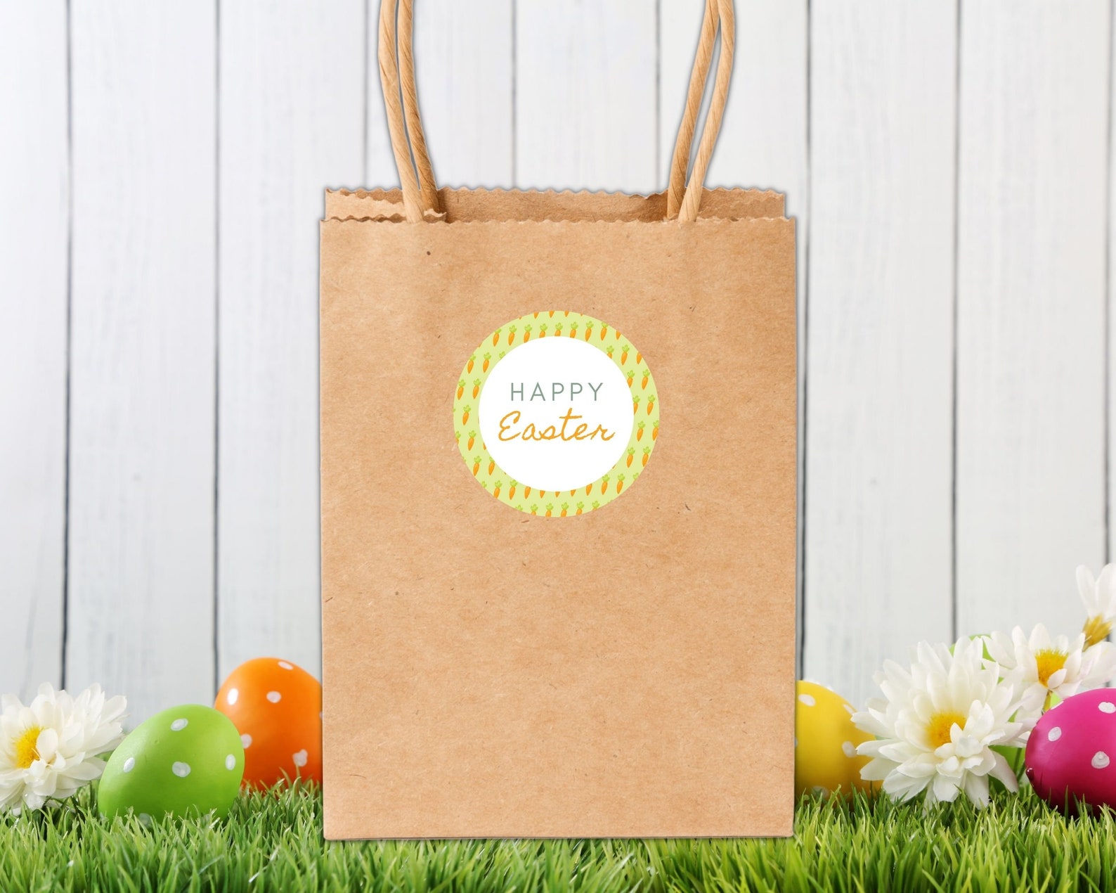 Happy Easter Cupcake Toppers Printable Easter Printable | Etsy