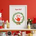 Christmas Handprint Printable Craft, Kids Christmas Keepsake, Toddler ...
