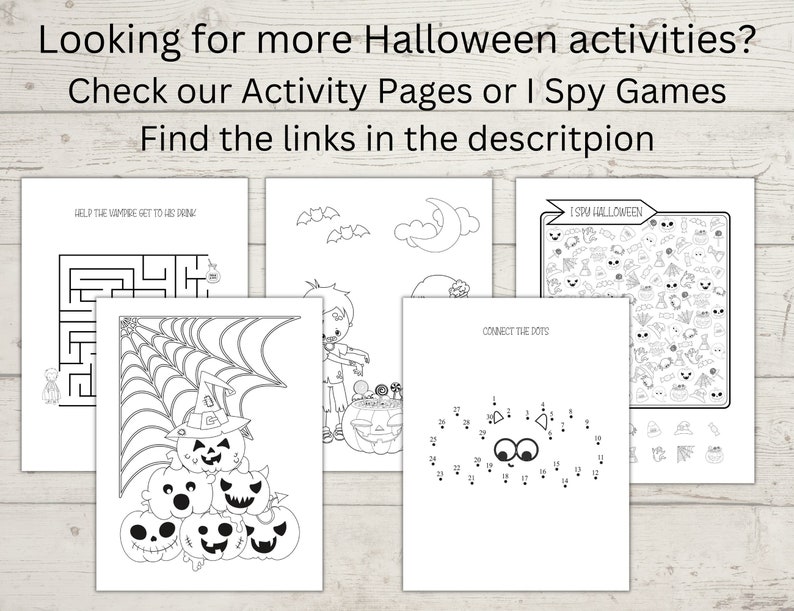 Halloween Dot Marker Printable Activity Pages, Halloween Do a Dot ...