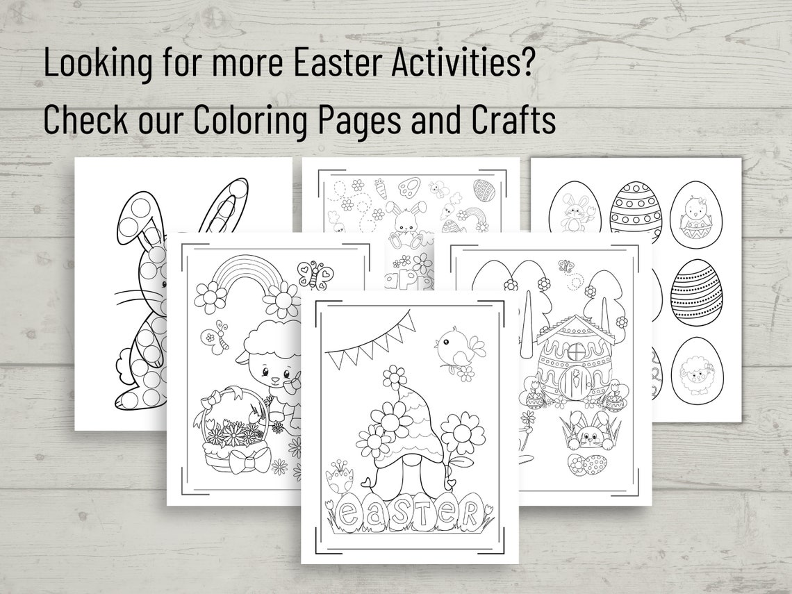 Easter Matching Game for Kids, Easter Printable Memory Game, Spring ...