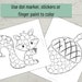 Woodland Dot Marker Printable Activity Pages, Do a Dot Coloring, Do a ...