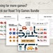 Road Trip Memory Game for Kids, Transportation Printable Memory Game ...