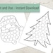 Christmas Dot Marker Printable Pages, Christmas Do a Dot Coloring ...