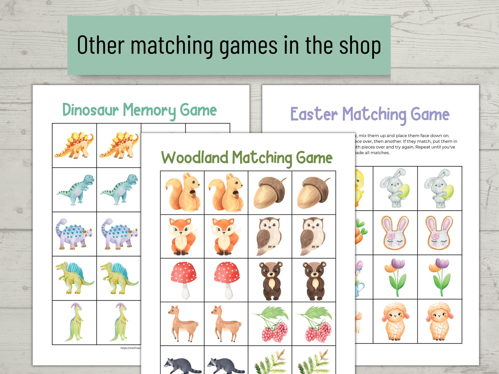Ocean Matching Game for Kids, Ocean Printable Memory Game, Sea Matching ...