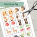 Woodland Memory Game for Kids, Woodland Printable Matching Game, Forest ...
