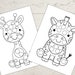 Safari Animals Dot Marker Printable Activity Pages, Do a Dot Coloring ...