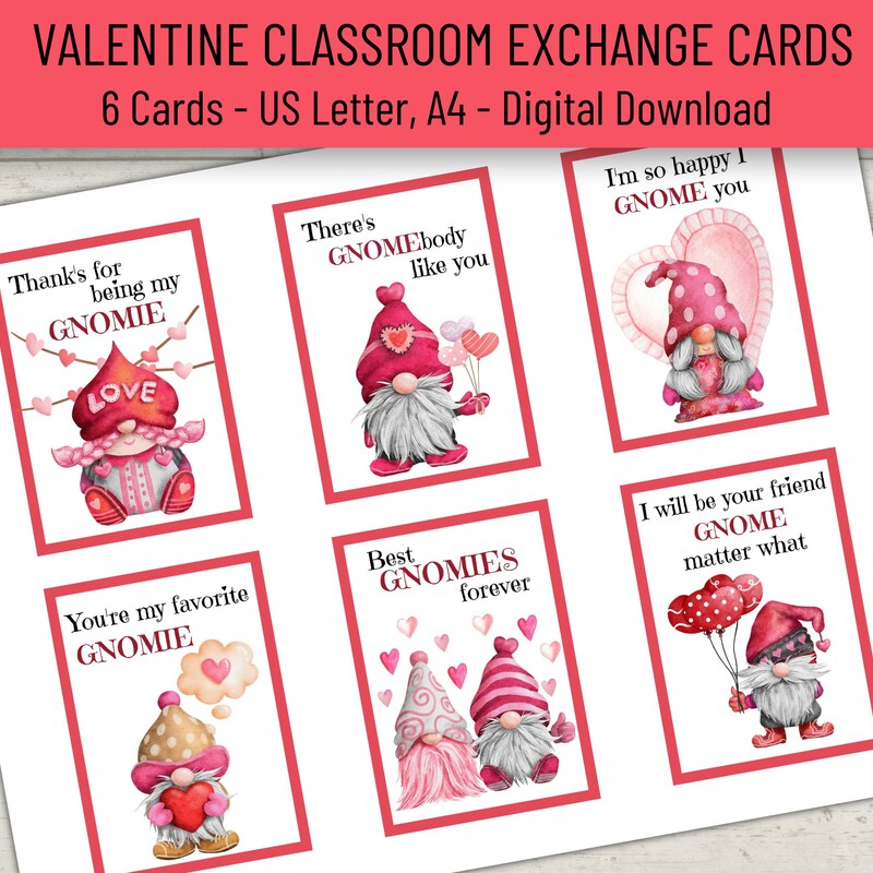 Gnomes Valentine - Etsy