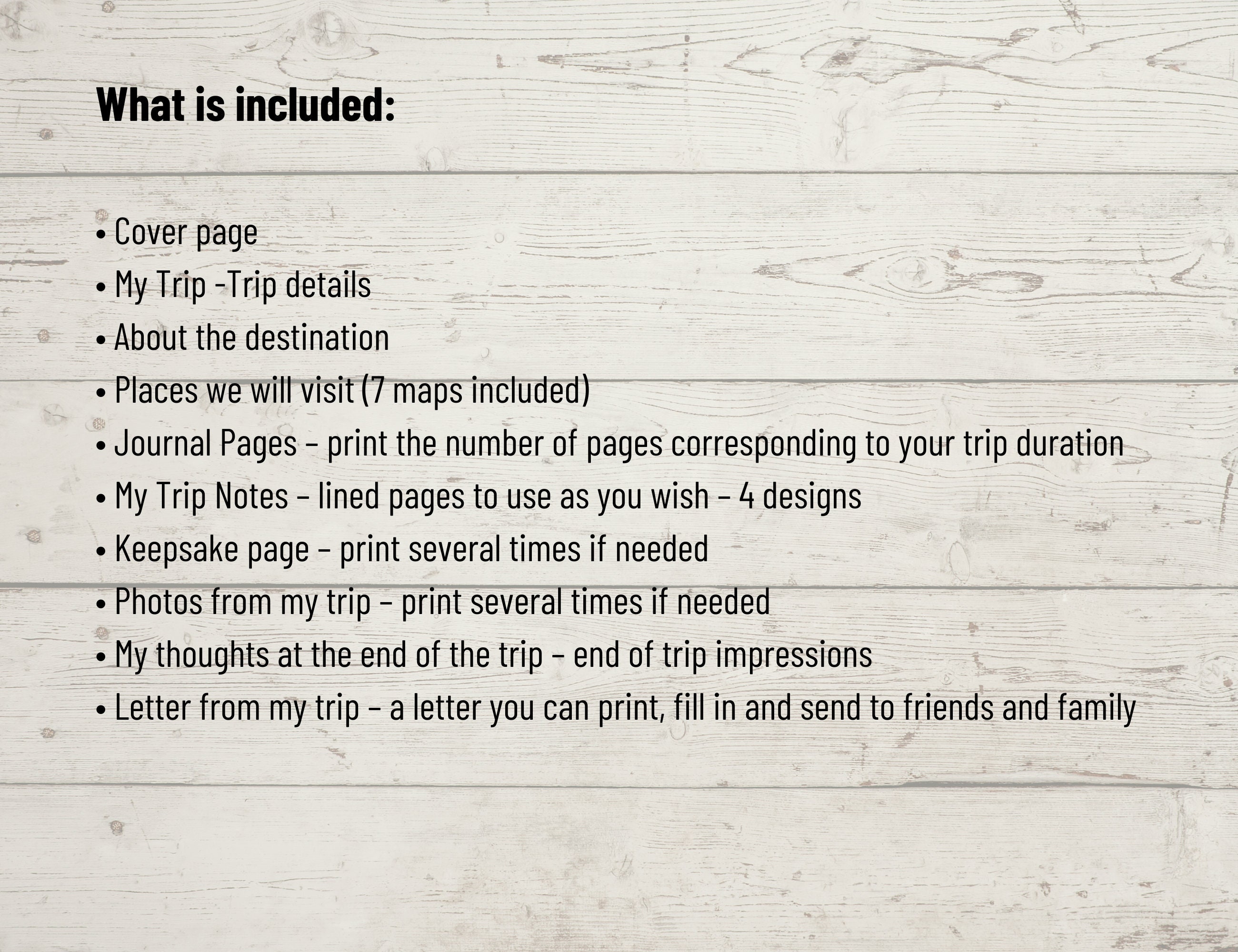 Travel Journal for Kids, Printable Trip Journal, Kids Travel Diary ...