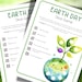 Earth Day Dice Game, Printable Earth Day Candy Dice Games, Earth Day ...