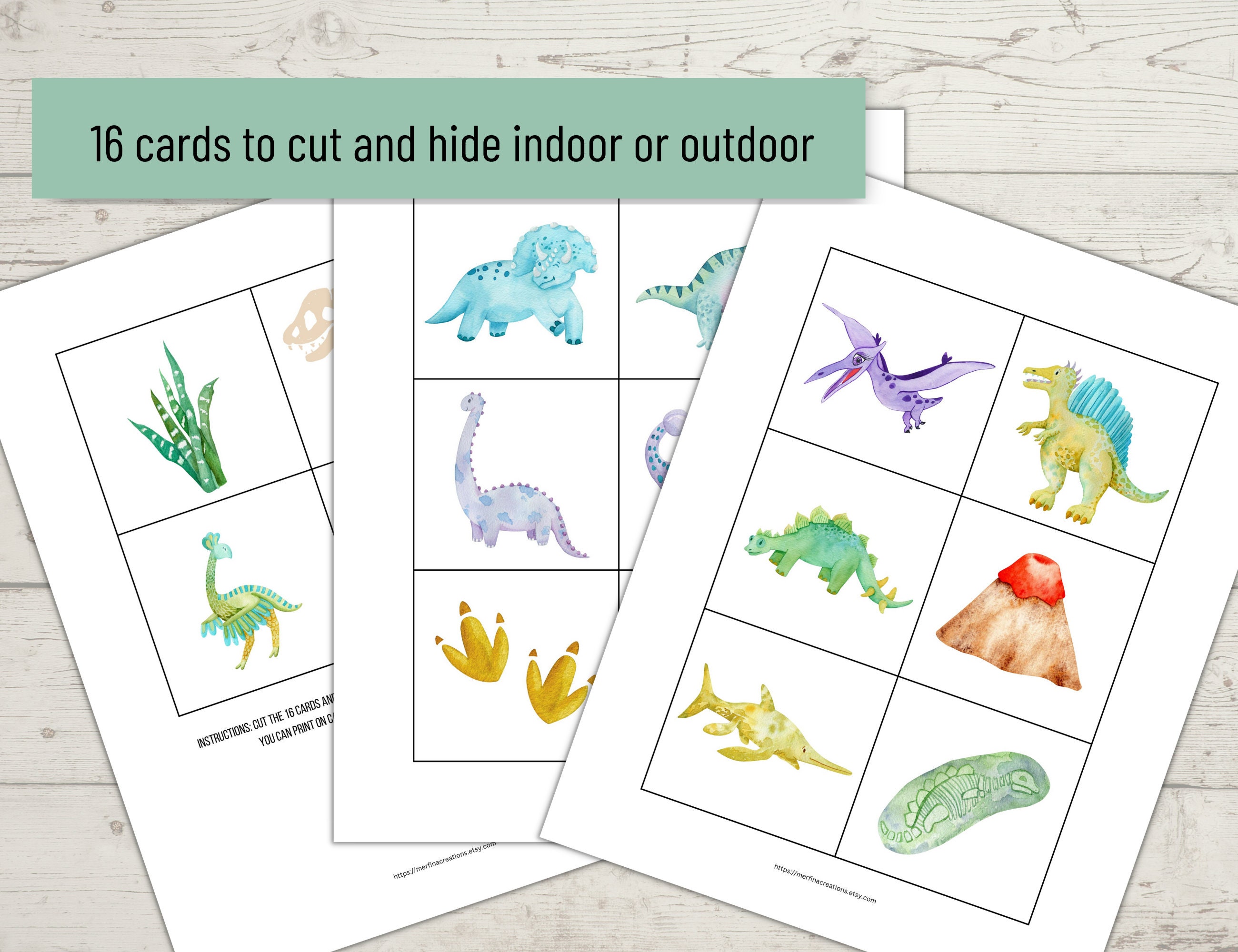Dinosaur Scavenger Hunt Printable, Dinosaur Games for Kids, Dinosaur ...