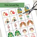 Christmas Matching Game, Printable Christmas Memory Game, Winter ...