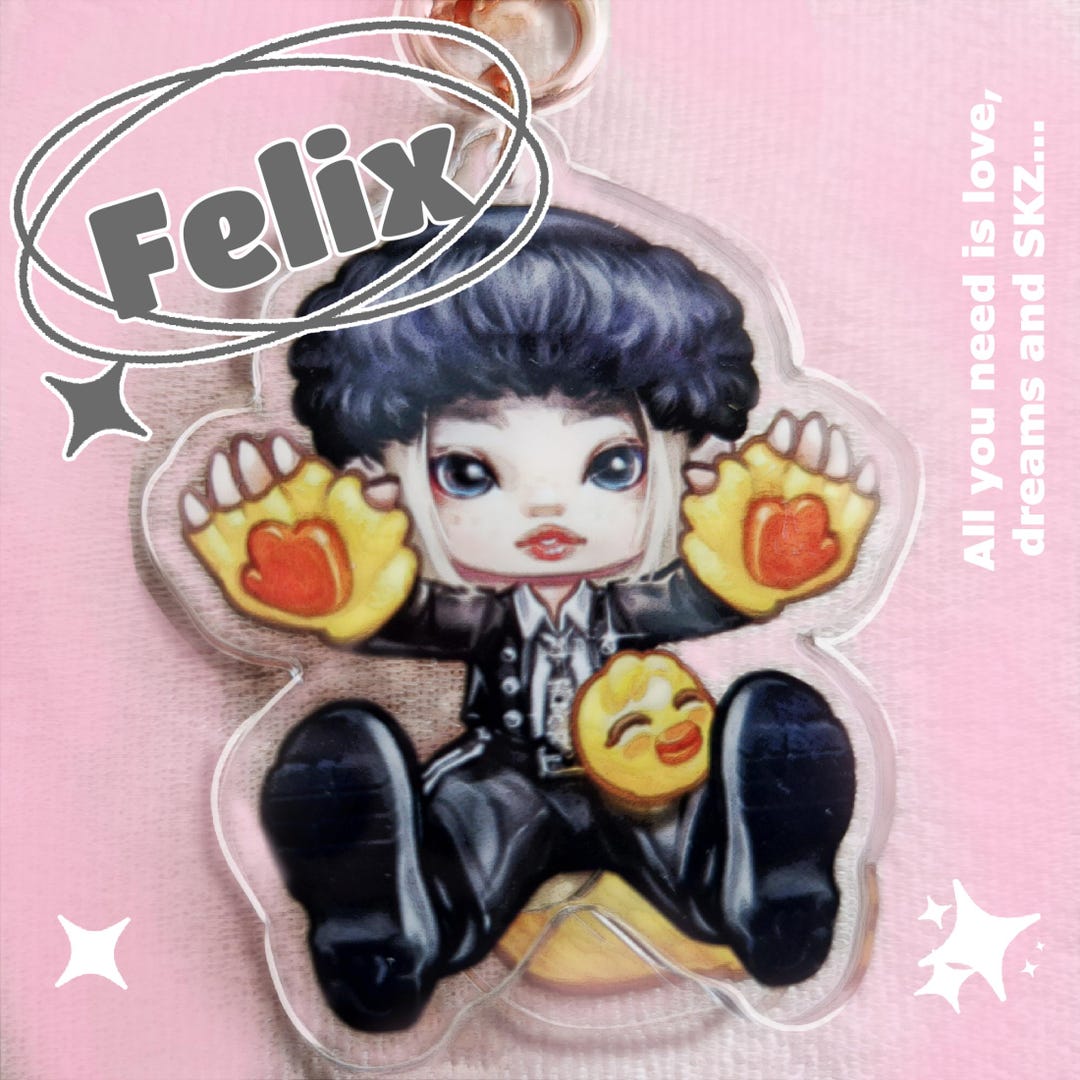 SKZ Keychain, Stray Kids Fan-art - Etsy