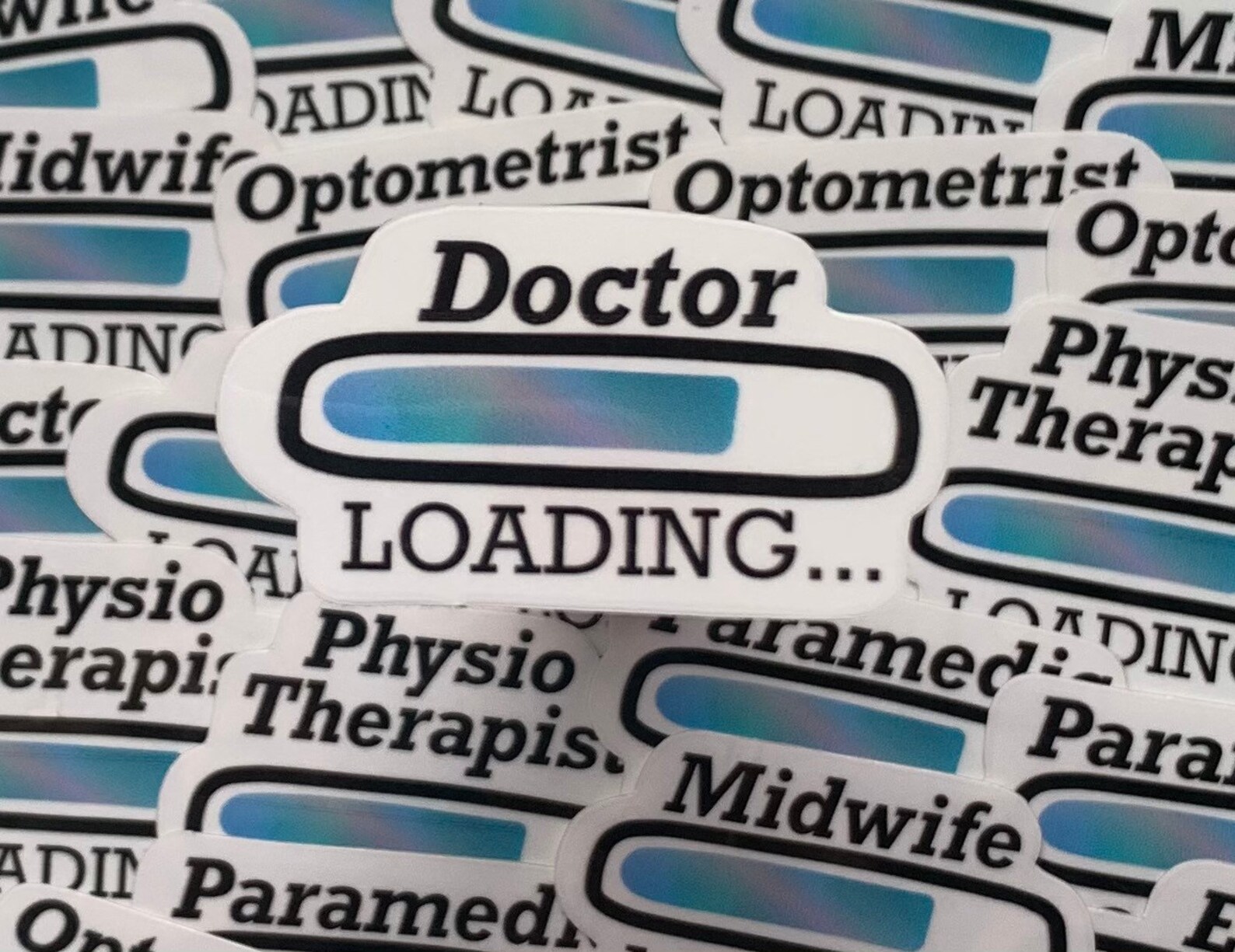 PROFESSIONAL Loading Sticker various Occupations Available - Etsy