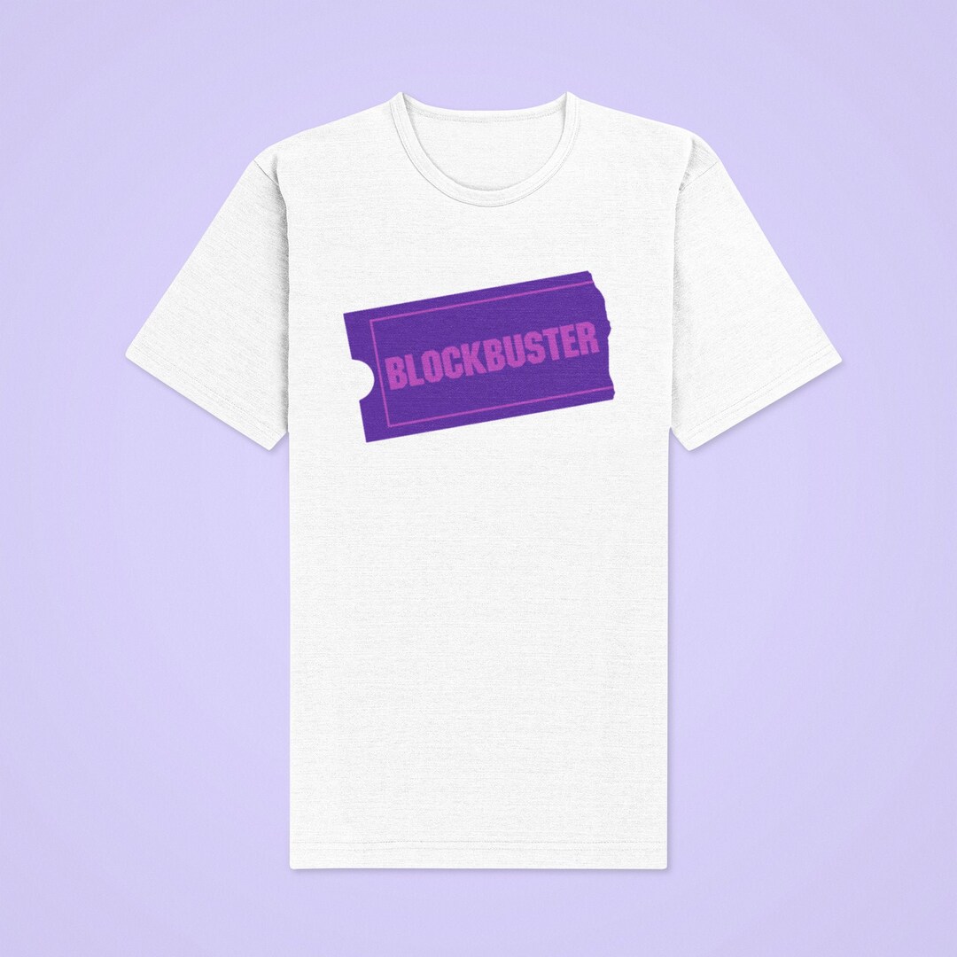 Block Buster Retro VHS Video T-shirt - Etsy