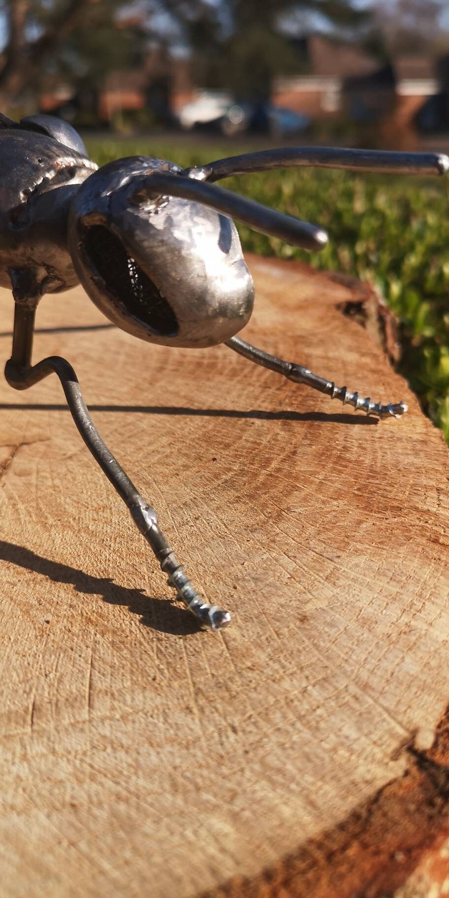 Scrap Metal Wasp - Etsy