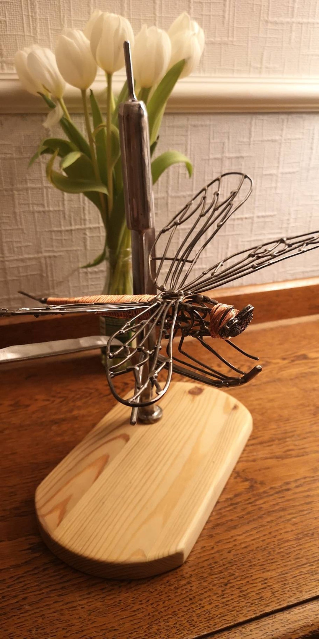 Scrap Metal Dragonfly - Etsy
