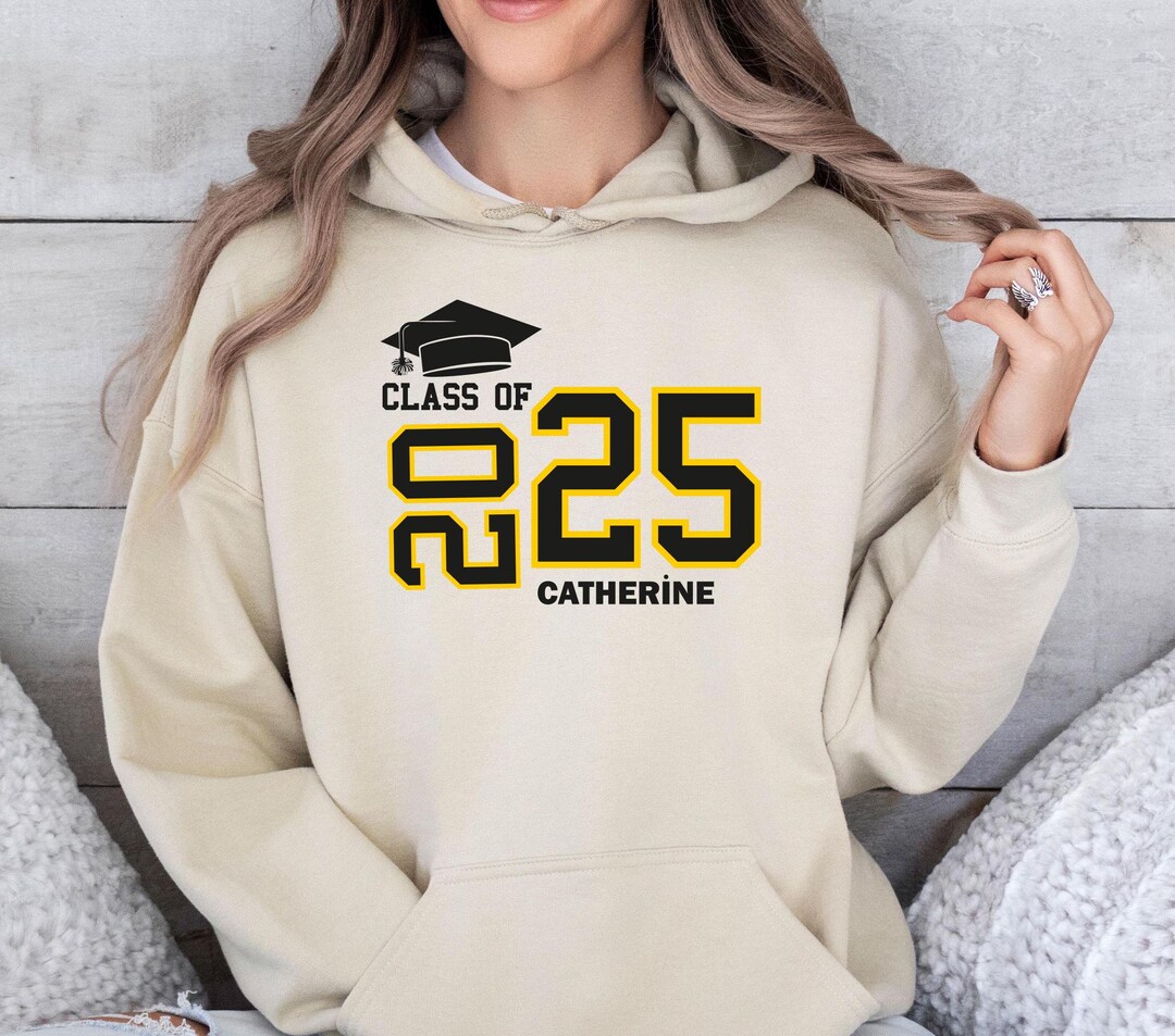 Graduation Hoodie, Funny Graduation, Graduation Gift, Graduate 2025 Top ...