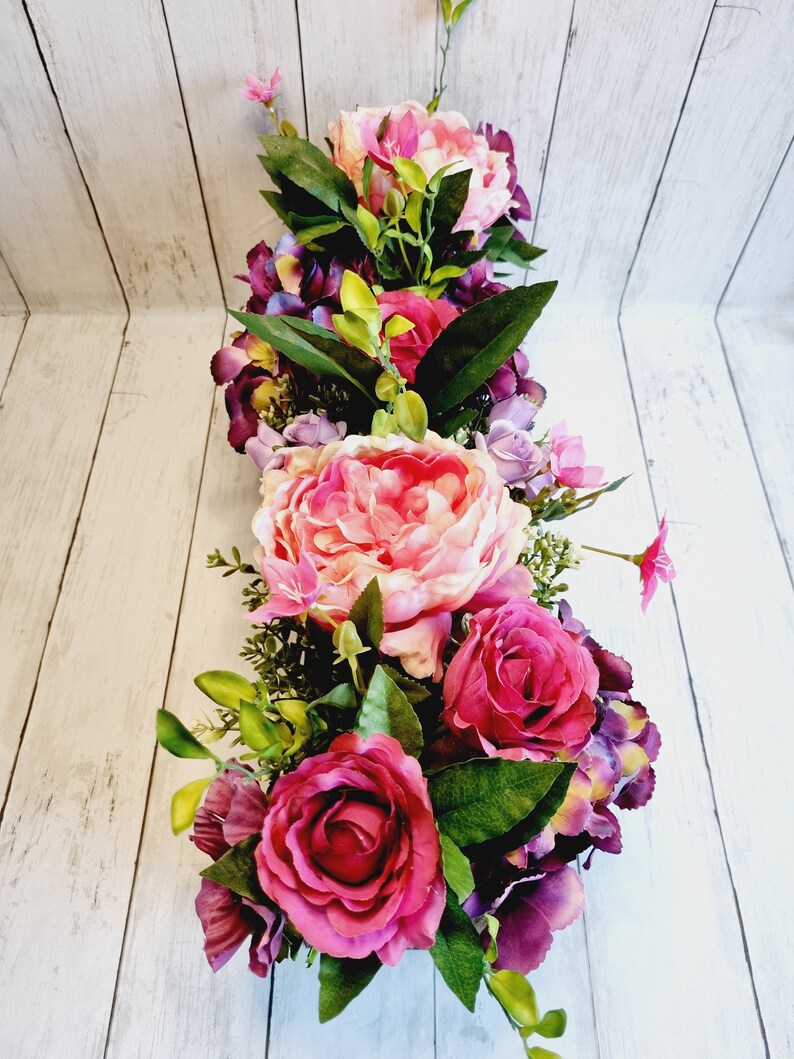 Luxury Real Touch Floral Arrangement/ Centrepiece/ Window Box/ - Etsy