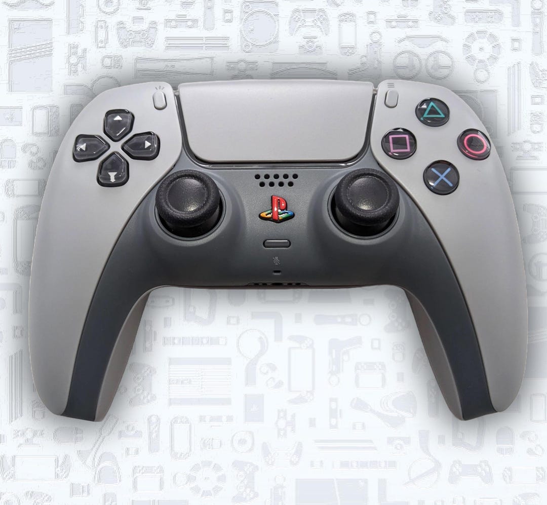 Sony Dualsense Custom Controller - 30th Anniversary Replica (PS5) - Etsy