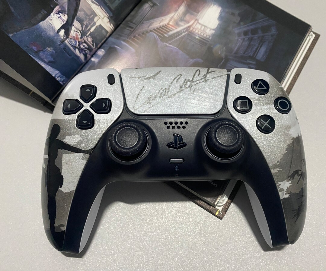 Sony Dualsense Custom Controller - Tomb Raider Lara Croft (PS5) - Etsy UK