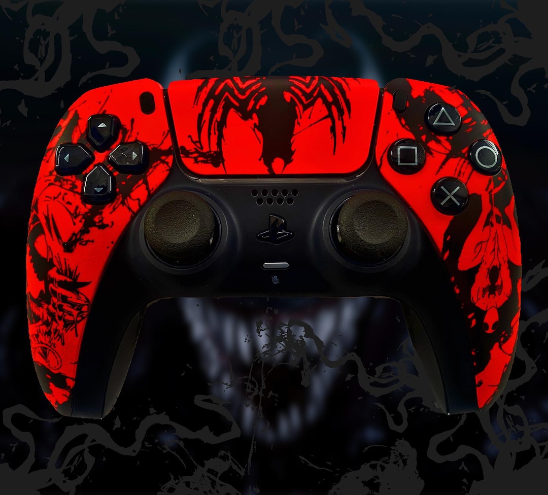 Sony Dualsense Custom Controller - Spider-man Vs Venom (PS5) - Etsy