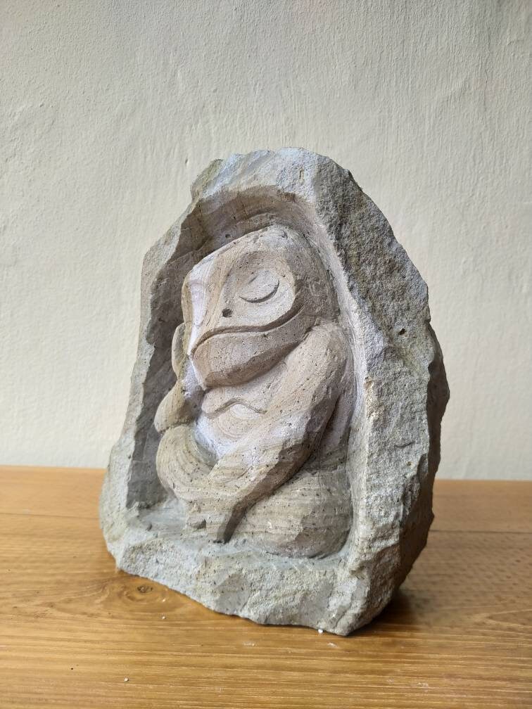 Kappa Stone Statue for Small Garden Decor - Etsy